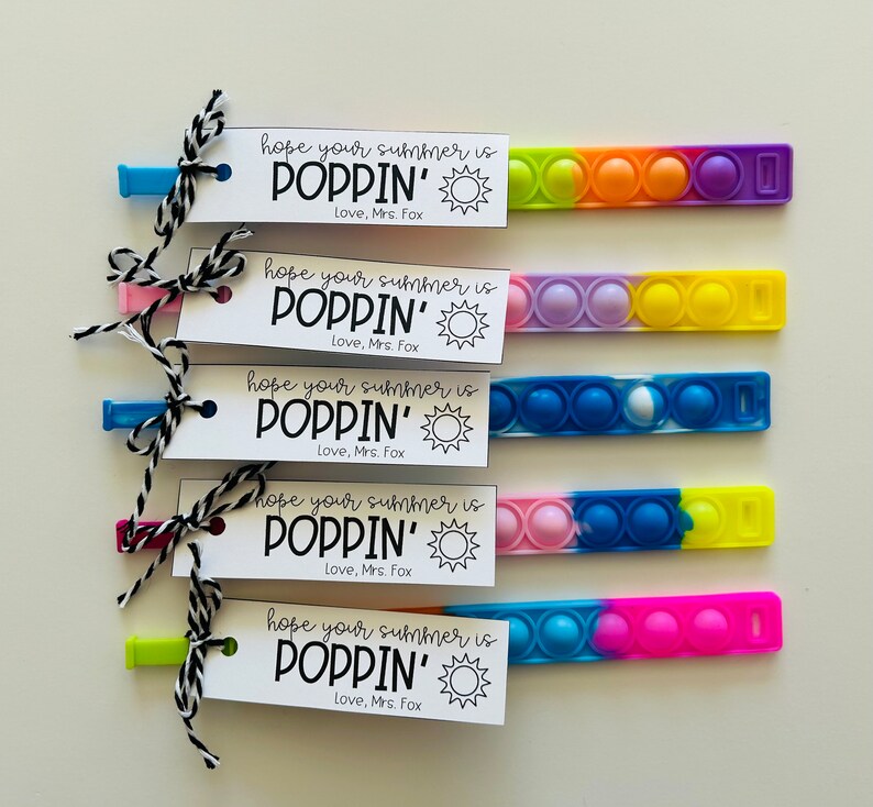 End-of-year Gifts POPPIN' Bracelets - Etsy