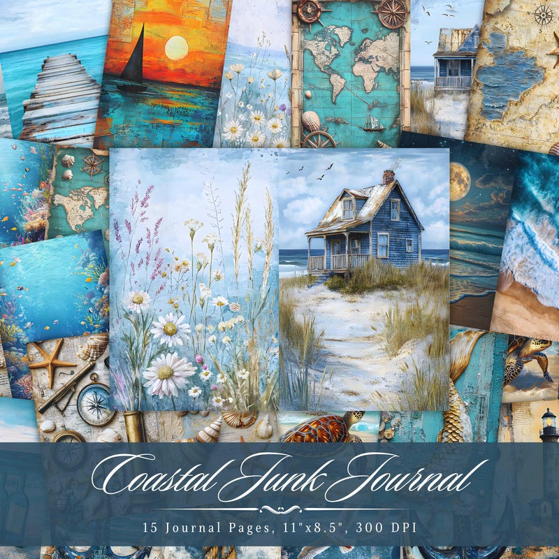 Beach Collage - Etsy Australia
