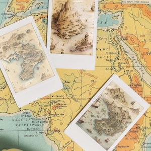 Antique Maps Digital Paper, Vintage World Map Printable, Old Paper ...