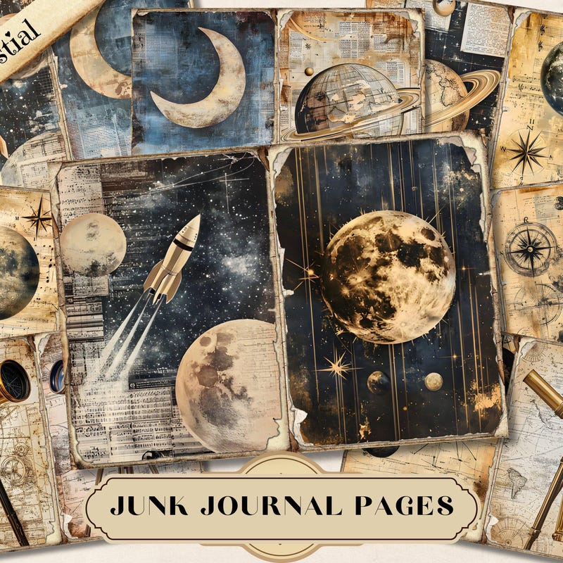 Paper Moon - Etsy