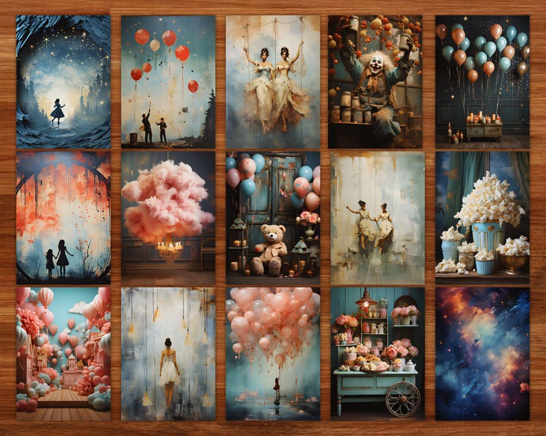 358 Fantasy Junk Journal Kit, Printable Fantasy Journal Pages, Magical ...