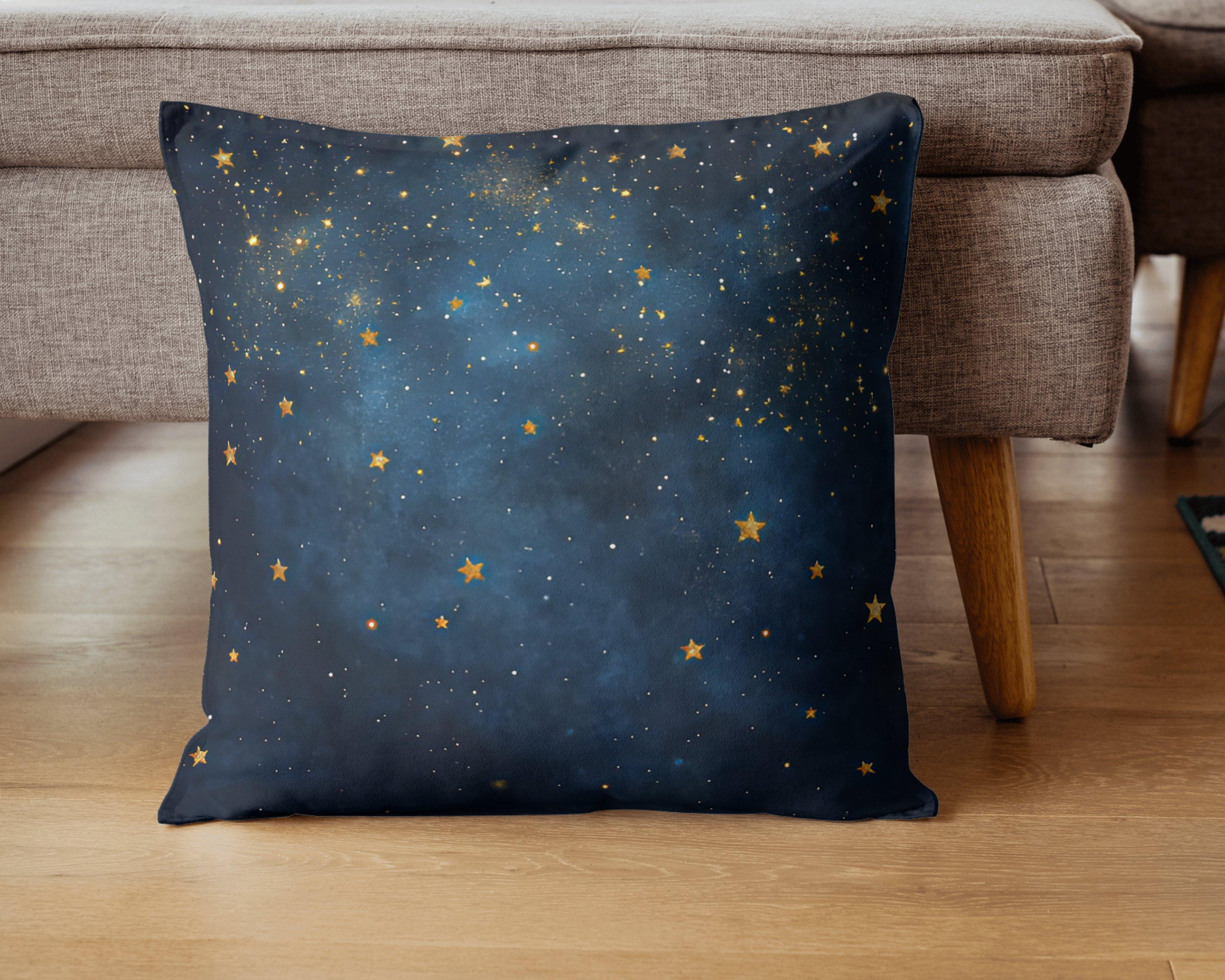 Starry Night Digital Paper, Stars Night Sky Junk Journal, Nebula Galaxy ...