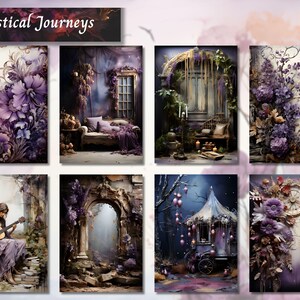 Bohemian Rhapsody Junk Journal Pages, Vintage Ephemera Printable ...