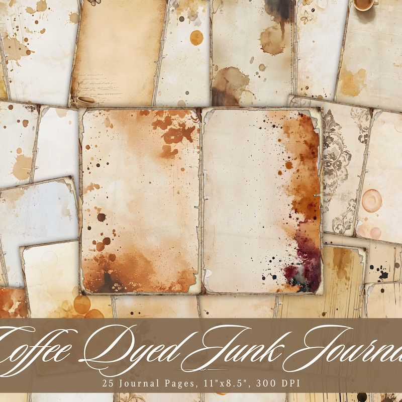 Stained Paper Journals - Etsy