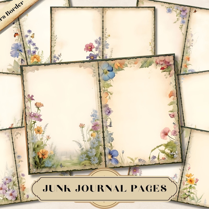 Flower Outline Background - Etsy