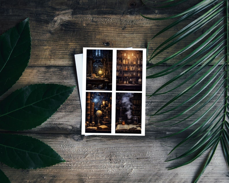 Dark Academia Junk Journal Kit, Printable Ephemera Pages, Vintage Mixed ...