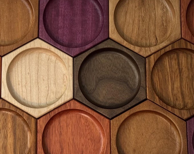 Token Tray for Board Games walnut/maple/cherry - Etsy