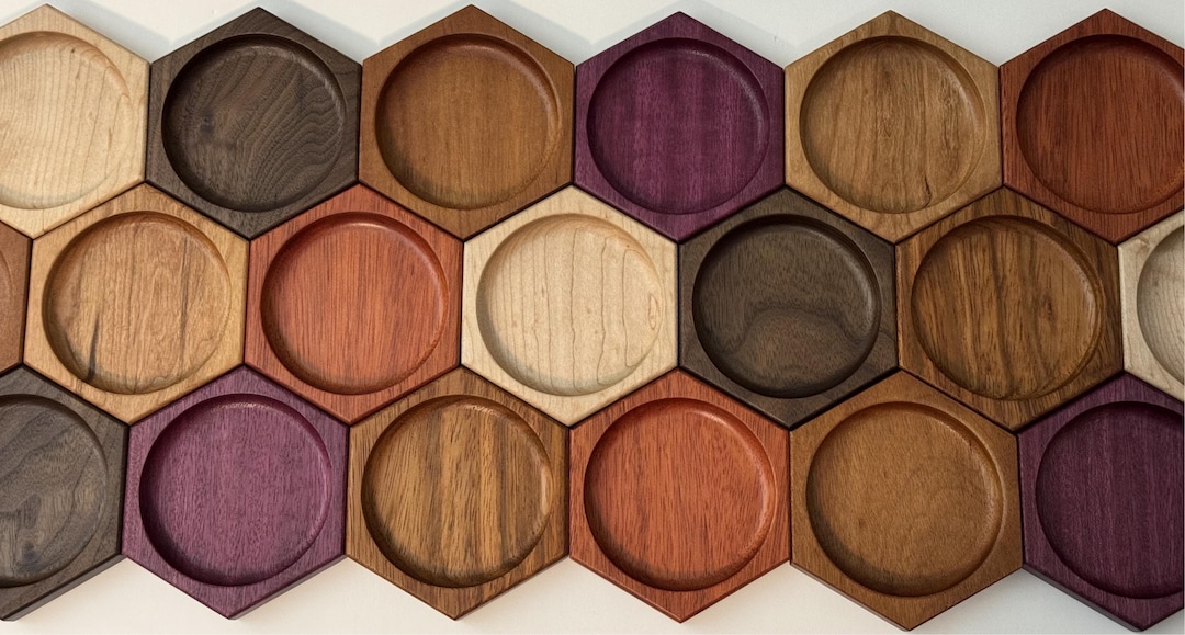 Token Tray for Board Games (walnut/maple/cherry & More) - Etsy