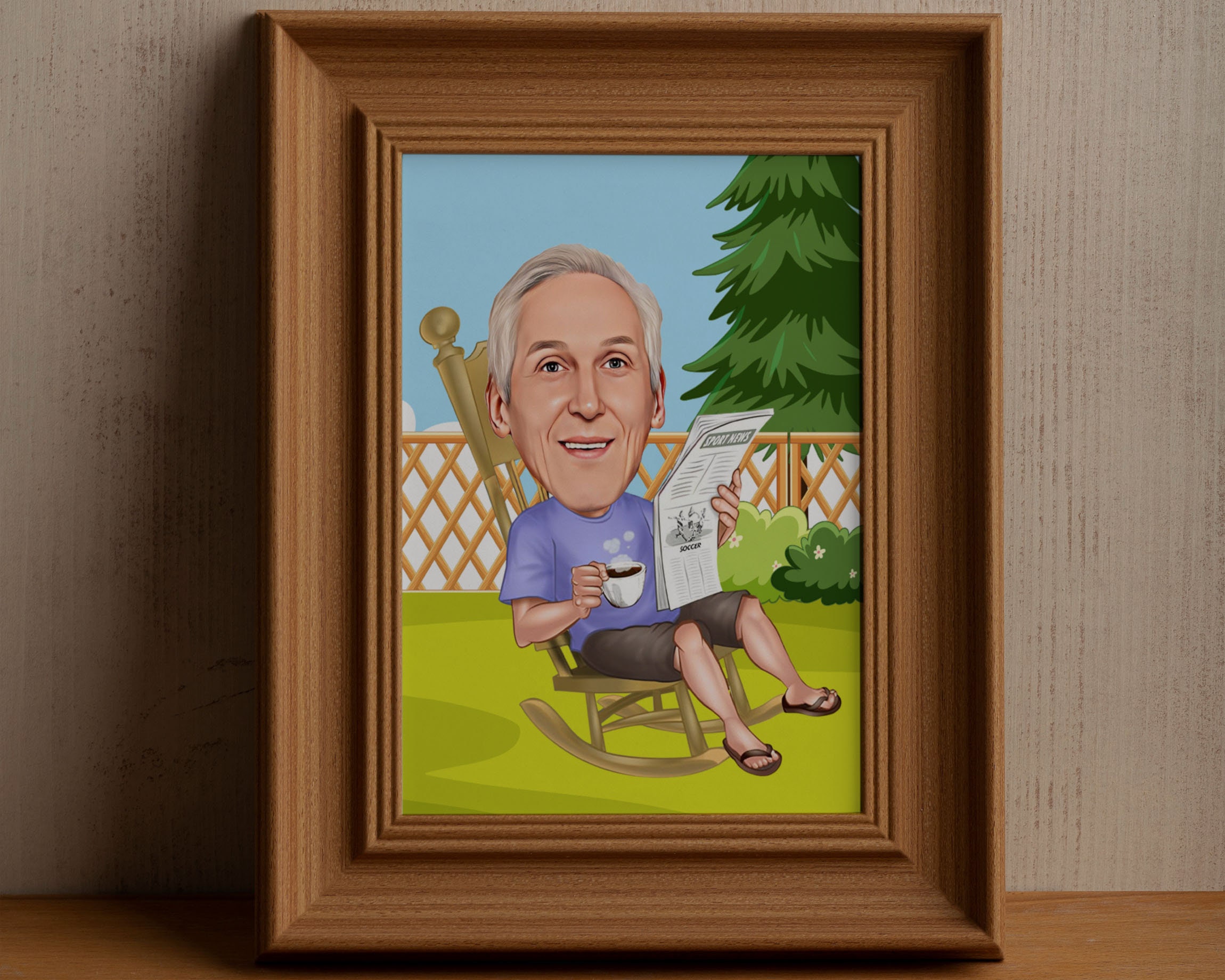 Custom Retirement Cartoon Portrait, Retirement Caricature, Retirement ...
