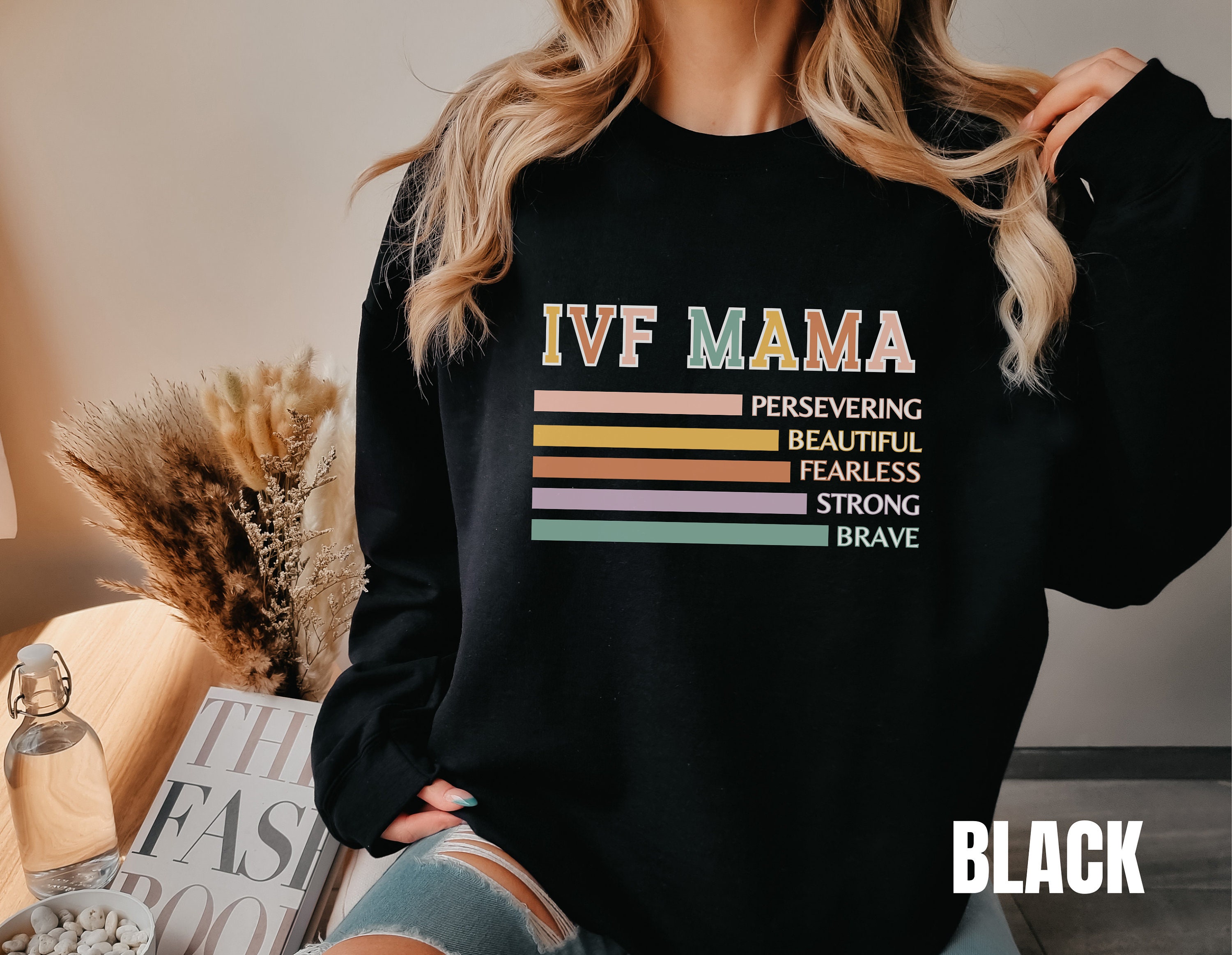 IVF Mama Sweater, IVF Mom Gift, in Vitro Fertilization Sweatshirt, IVF ...