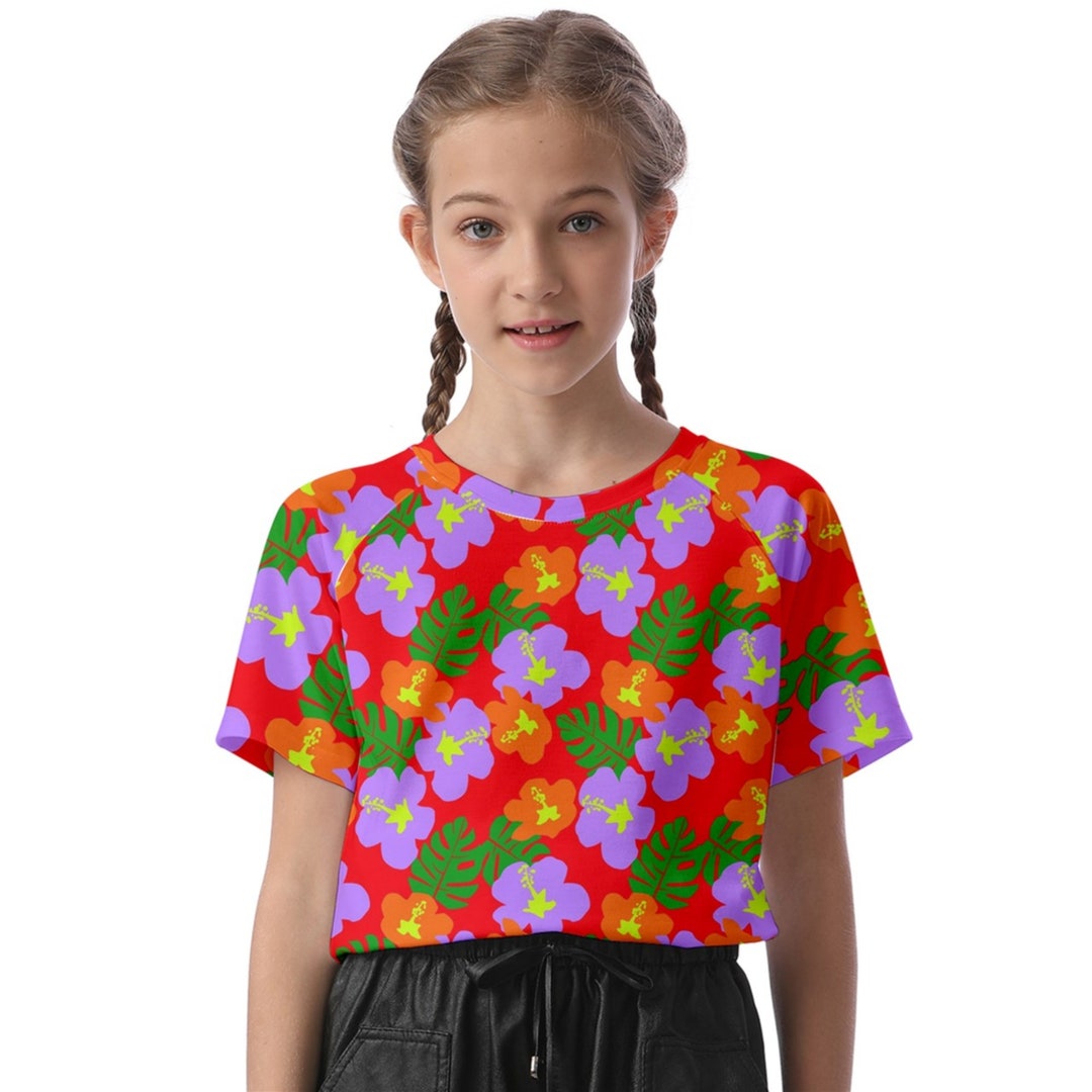 Manba Hibiscus Tee, Harajuku Kids, Androgynous Clothing, Alternative ...