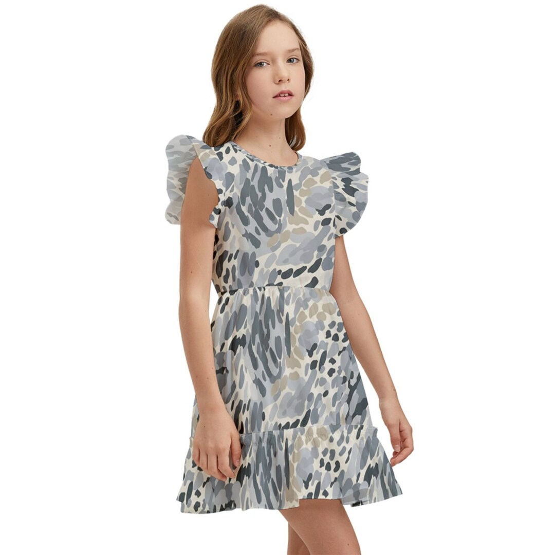 Wild Cat Dress, Gyaru Kid's Dress, Harajuku Kids, Animal Print Clothes ...