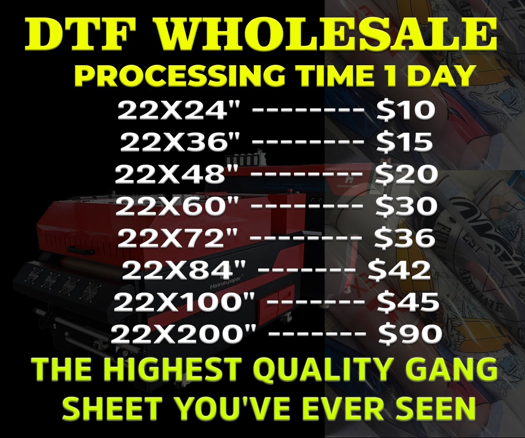 Custom DTF Print Neon DTF DTF Transfer Dtf Print Shirt - Etsy