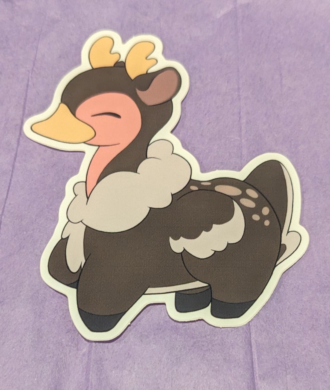 Chibi Animal Sticker - Etsy