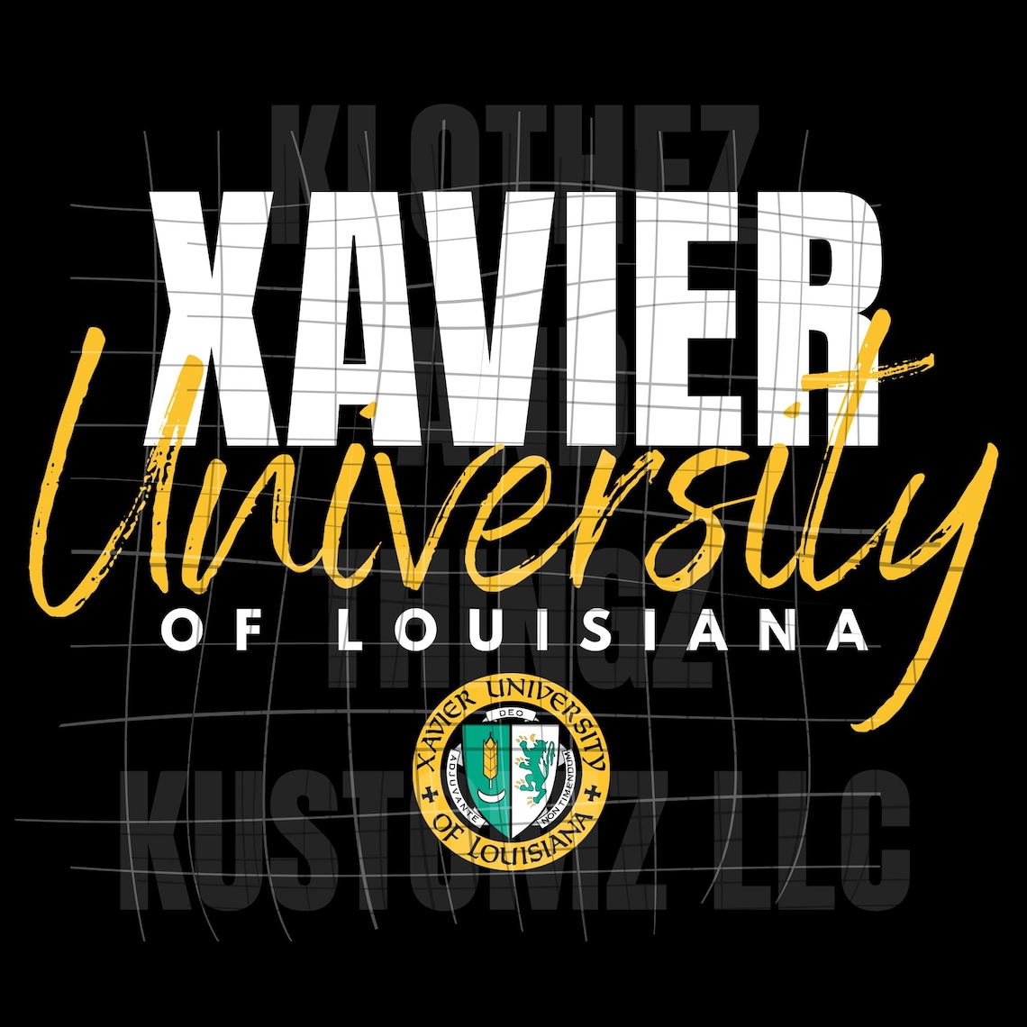 Xavier University SVG, XULA Homecoming Design (canva Edit) - Etsy