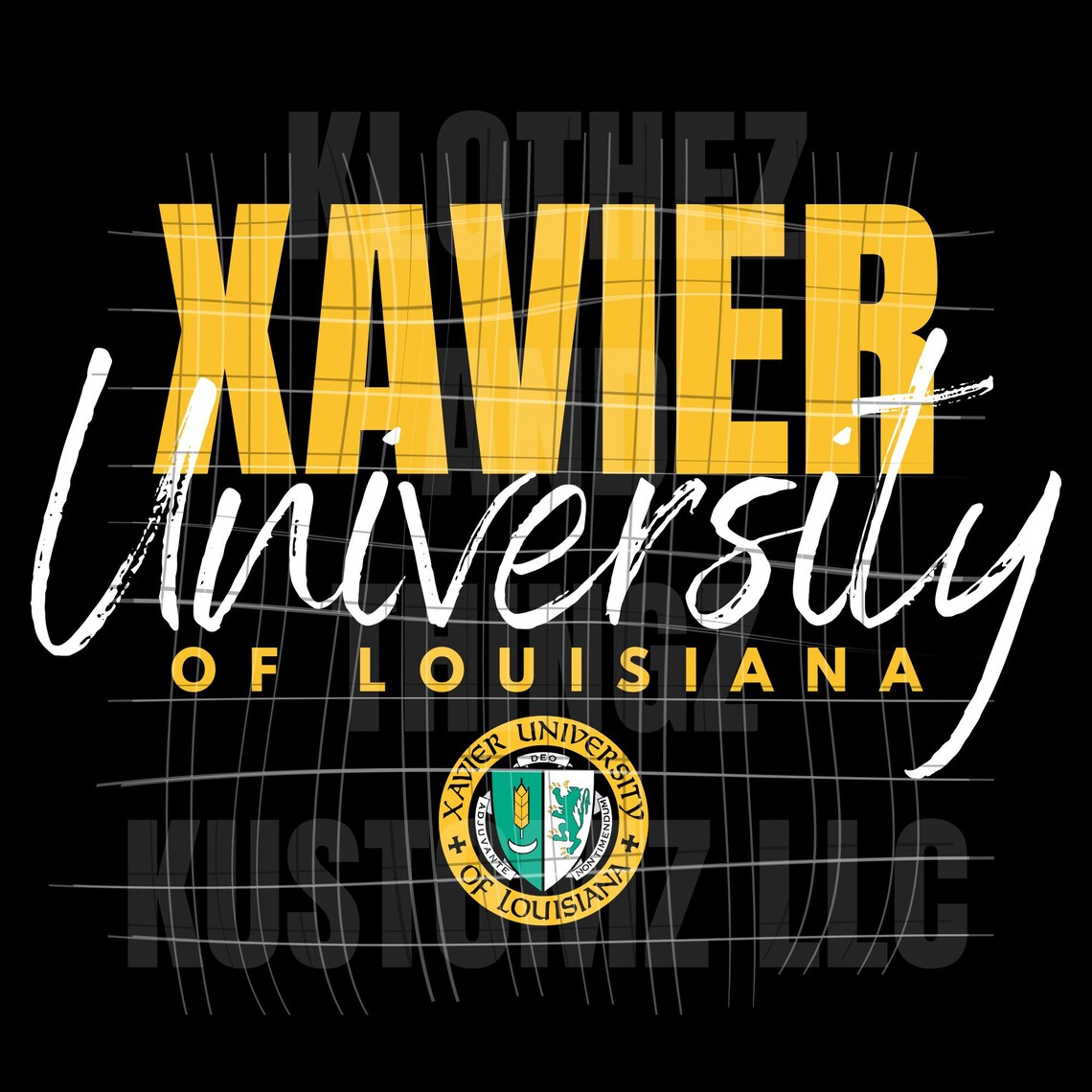 Xavier University SVG, XULA Homecoming Design (canva Edit) - Etsy