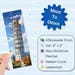 Famous Landmark Bookmarks | Bookmark Set or Single | Laminated Bookmark ...