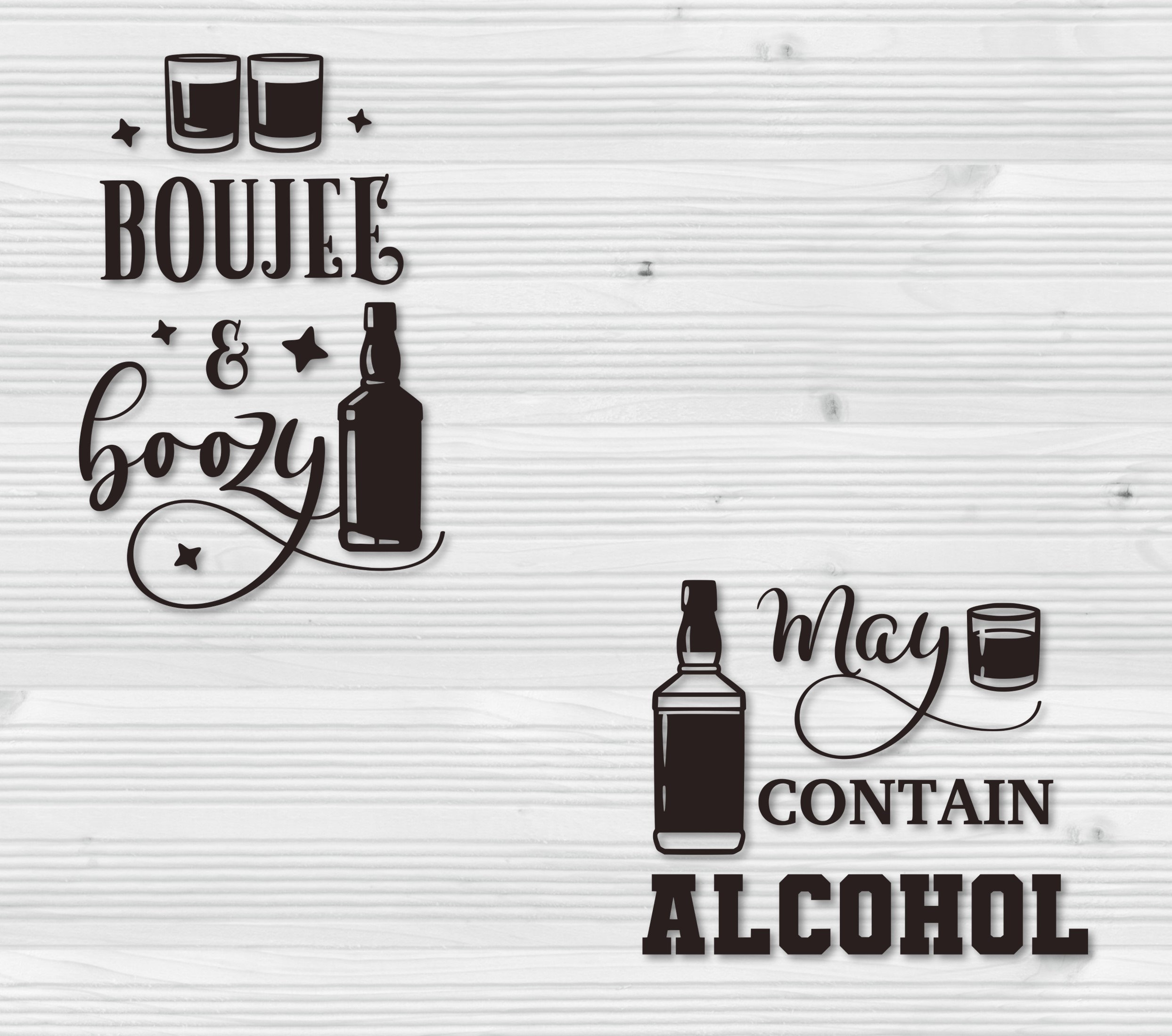 Alcohol Vinyl Decals Beer and Alcohol Themed Decals Waterbottle Decals ...