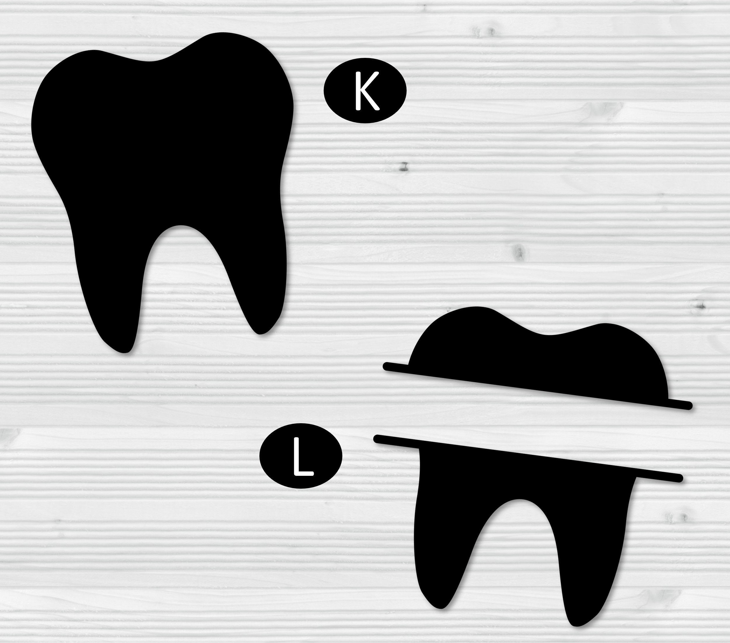 Dental Vinyl Decals Tooth Decals Dental Hygiene Decals Waterbottle ...