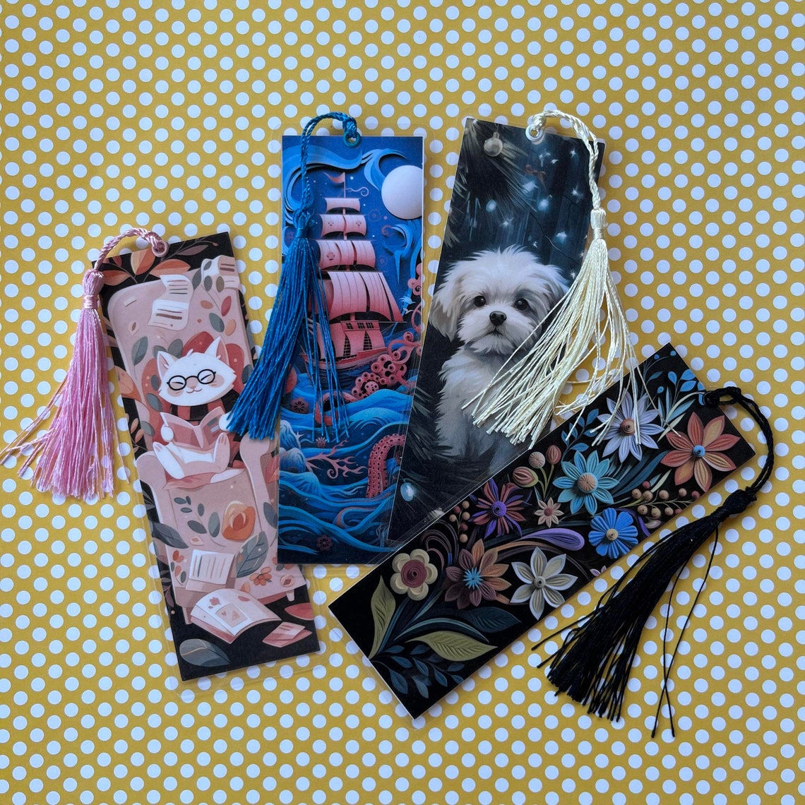 Fishing Bookmarks | Handmade Bookmark | Gift for Book Lover | Book ...