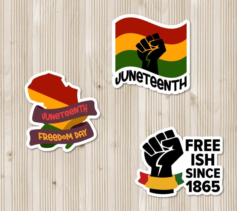 Juneteenth Sticker Pack Civil Rights Stickers Scrapbooking Stickers ...
