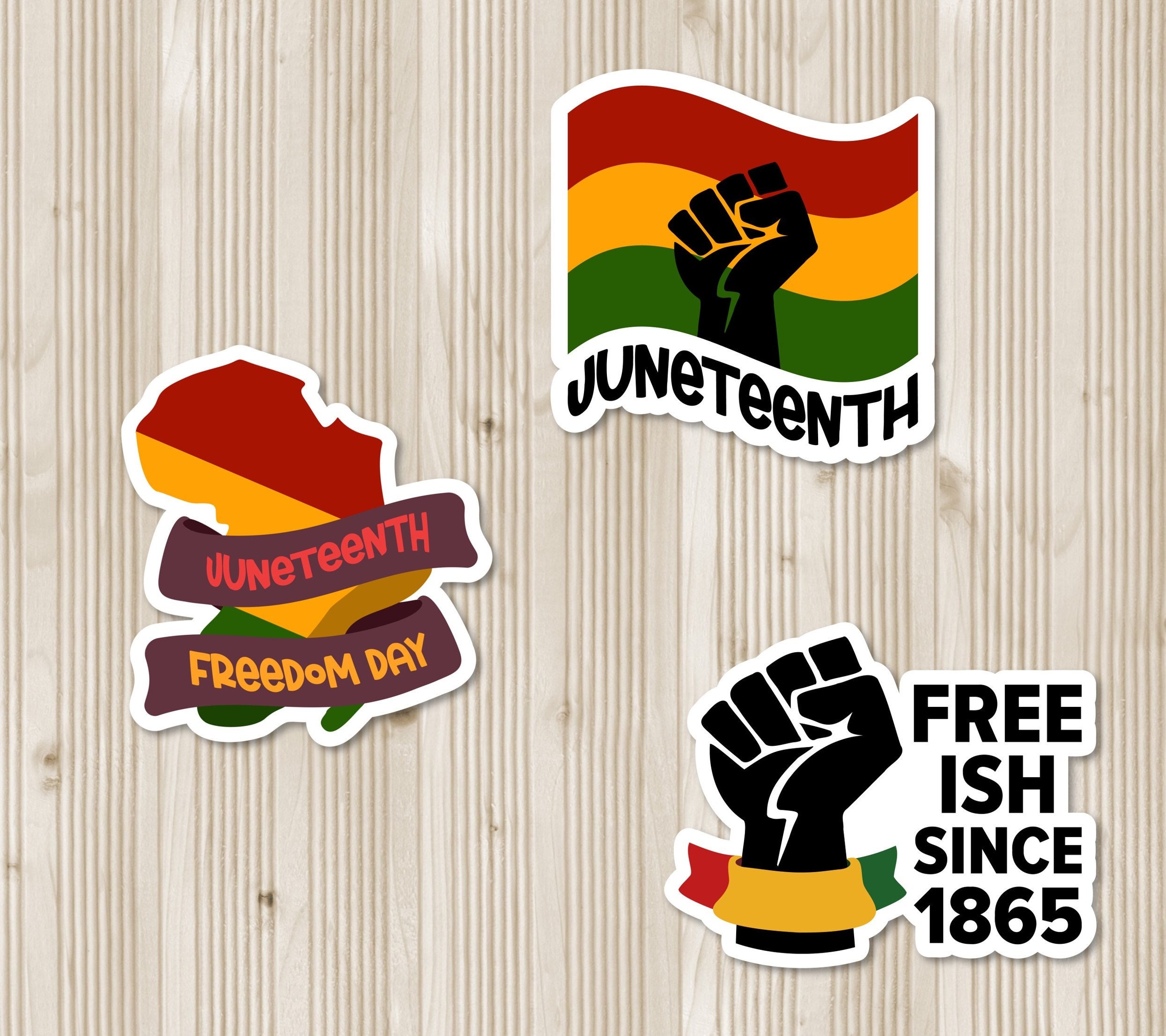 Juneteenth Sticker Pack Civil Rights Stickers Scrapbooking Stickers ...