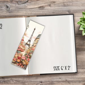 Paris Bookmark | Handmade Bookmark | Gift for Book Lover | Book Merch ...