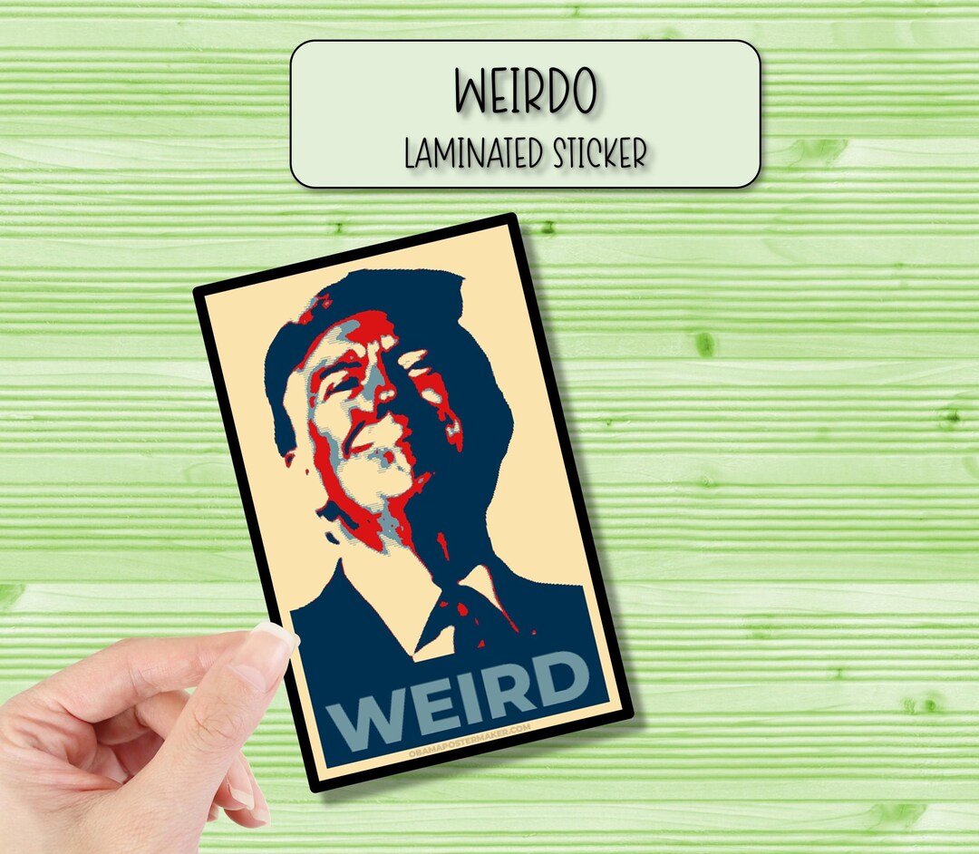 Weirdo | Trump is Weird | Campaign Sticker | Election Decal | Harris ...