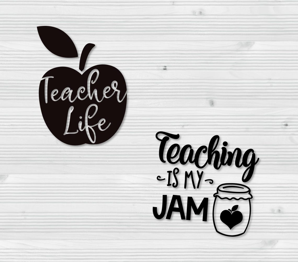 Teacher Themed Vinyl Decals | Car Decal | Water Bottle Decal | Laptop ...