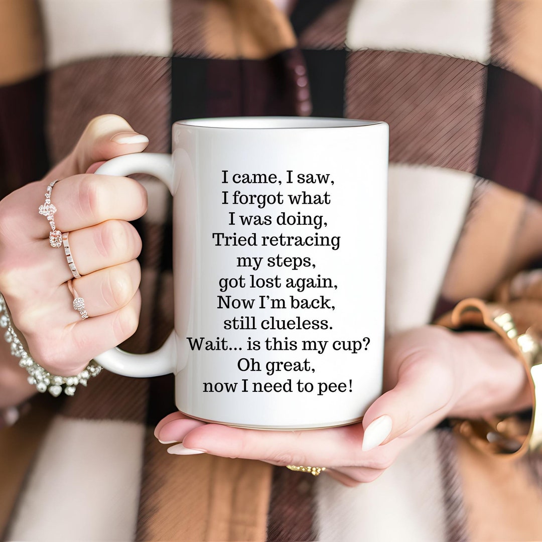 Funny Sayings Mug, Gifts for Grandma, Senior Citizen Gifts for Her ...