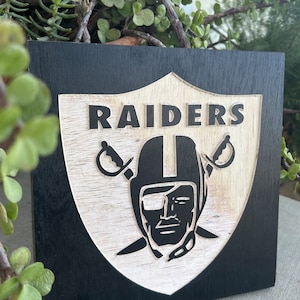Engraved Raiders Sign - Etsy