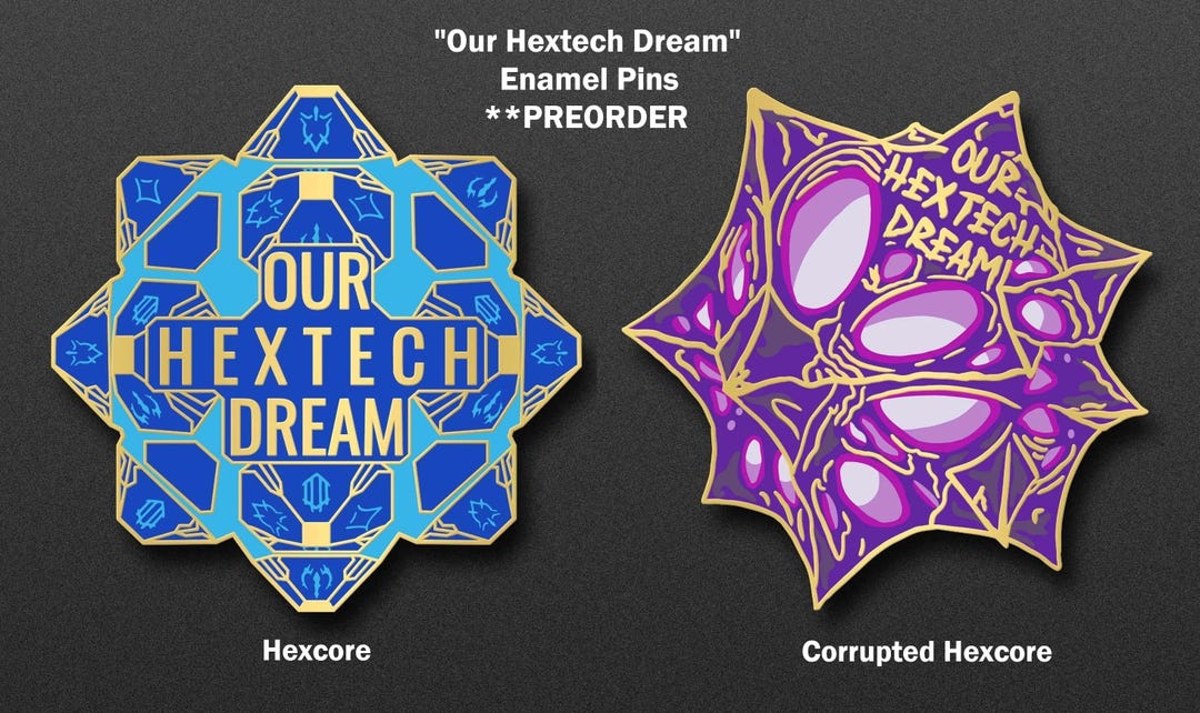 Hexcore "our Hextech Dream" Enamel Pins // Jayce and Viktor Arcane Pins ...