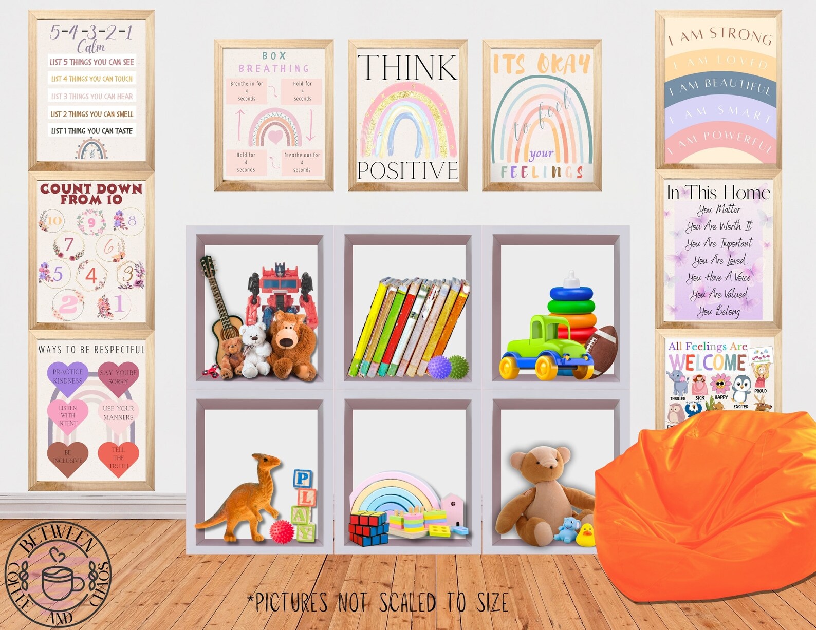 Calming Corner Prints Transform Your Learning Space With Montessori ...