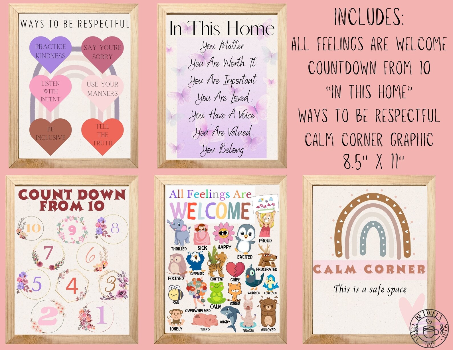 Calming Corner Prints Transform Your Learning Space With Montessori ...