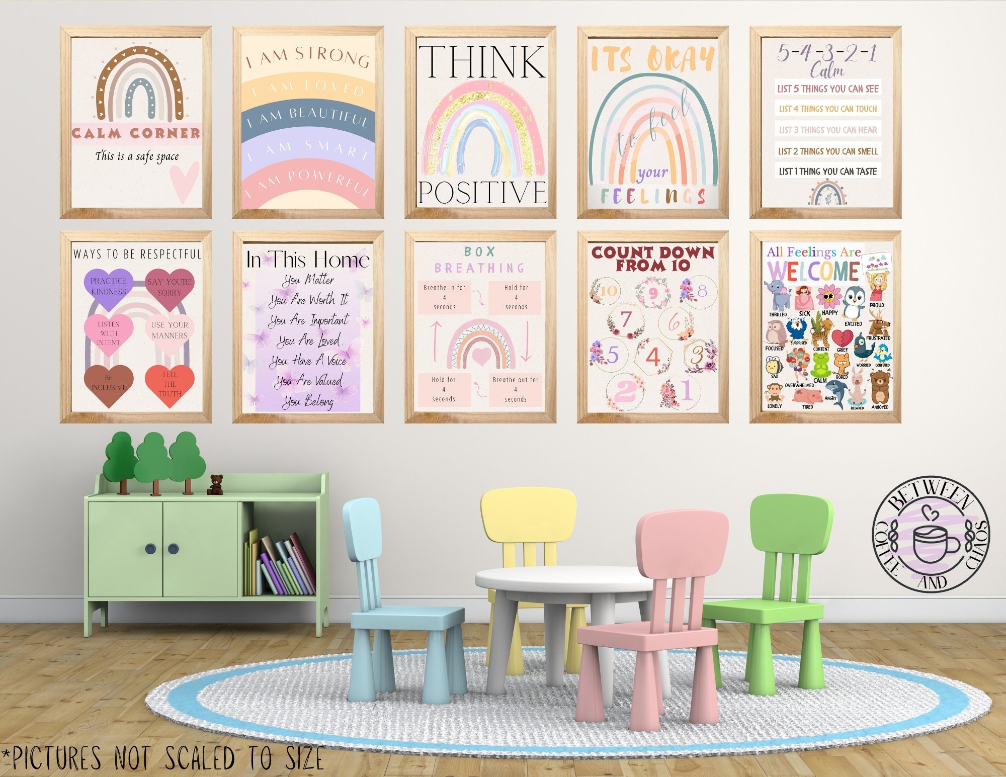 Calming Corner Prints Transform Your Learning Space With Montessori ...