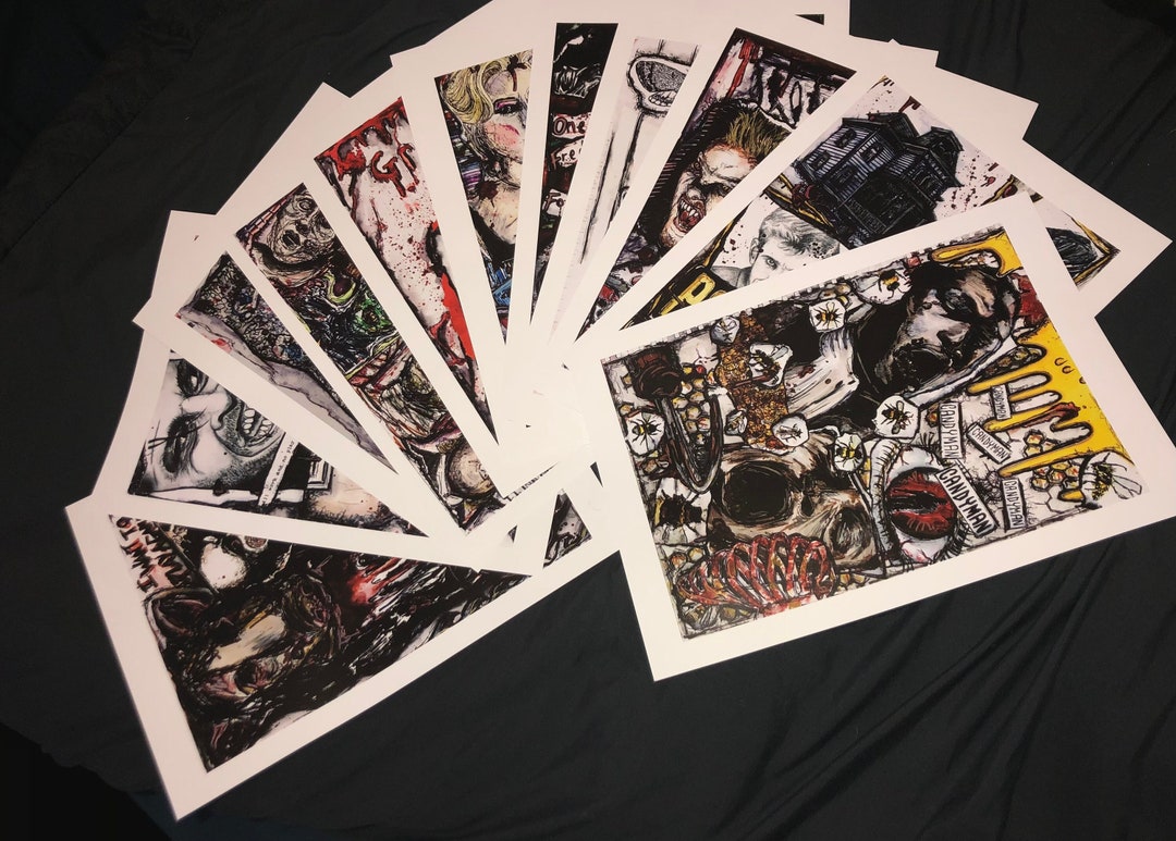 Horror Movie Prints - Etsy