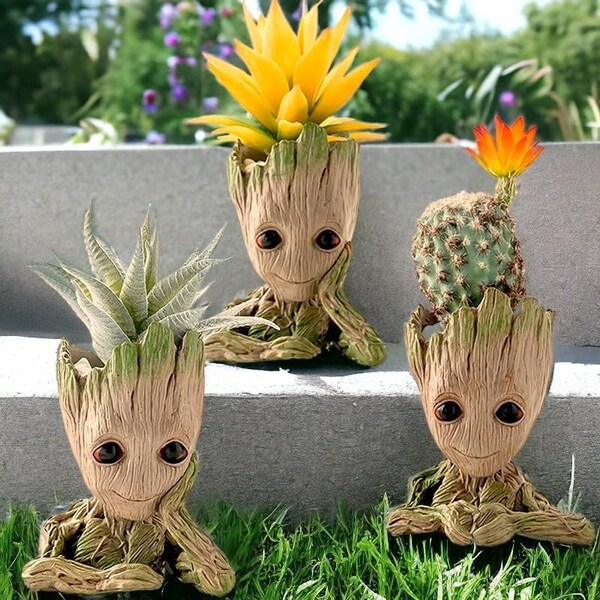Groot Flower Pot - Etsy