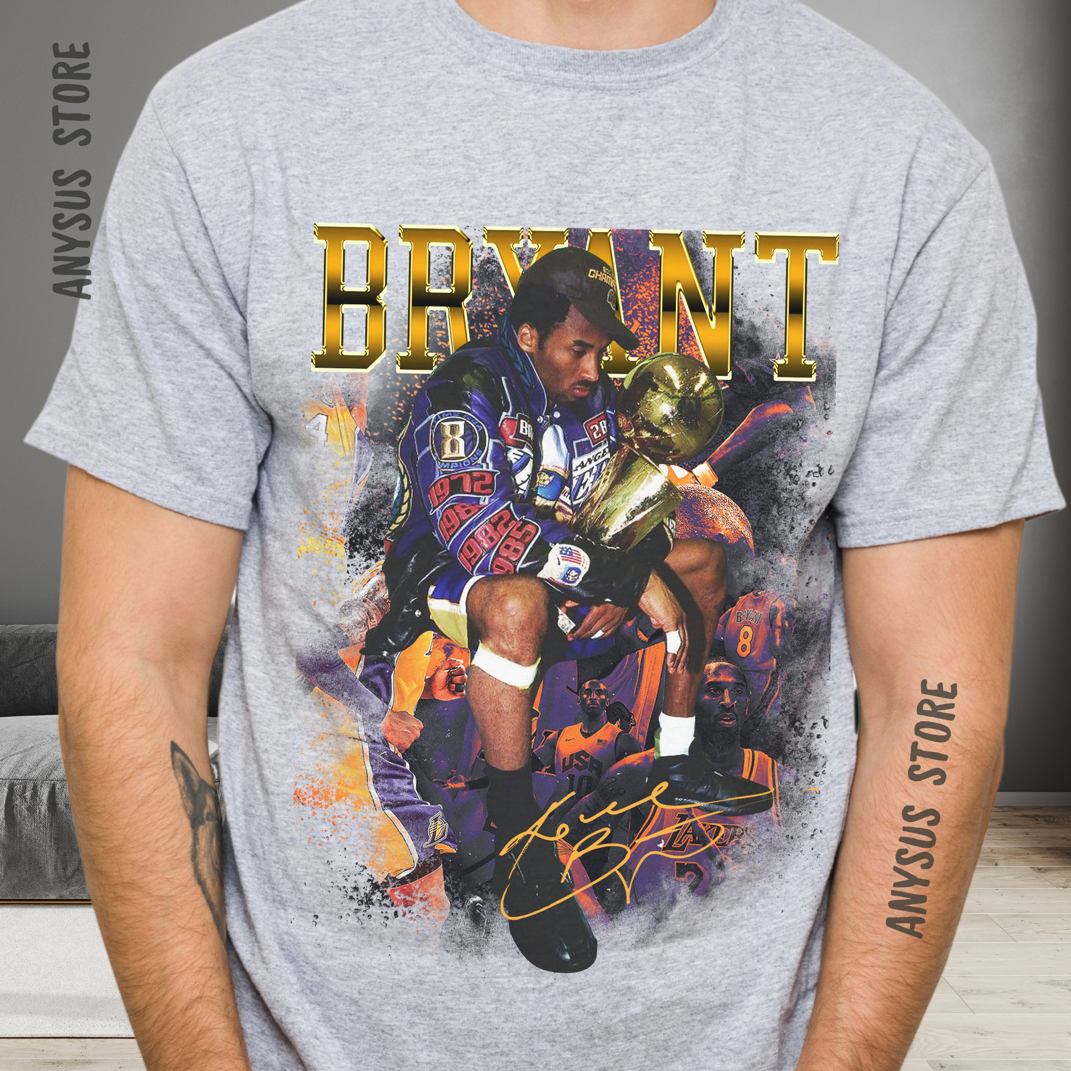 Exclusive Kobe Bryant Graphic T-shirt for Kids and Adults,vintage Kobe ...