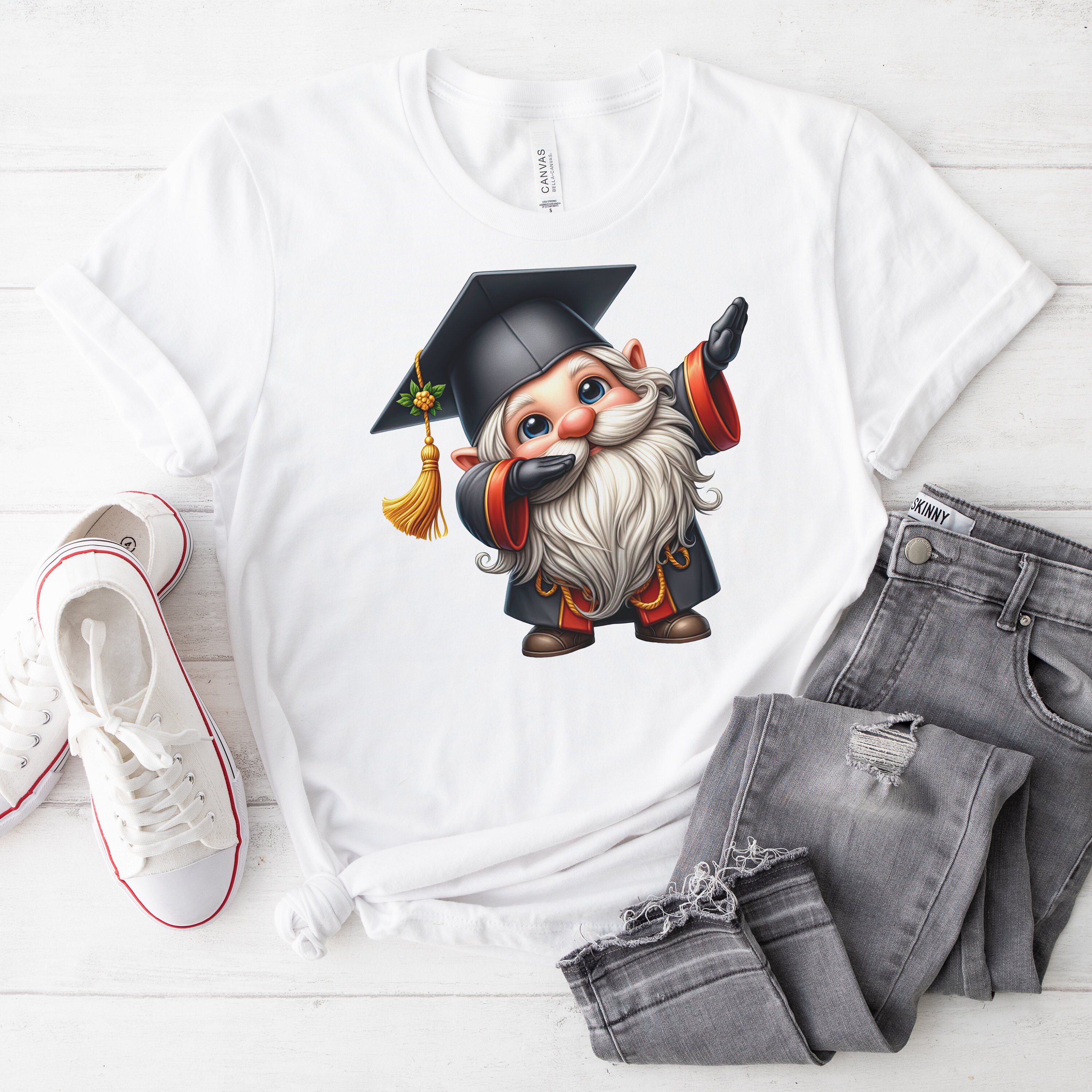Graduation Gnome PNG Clipart Collection, 3D Illustration Bundle for ...