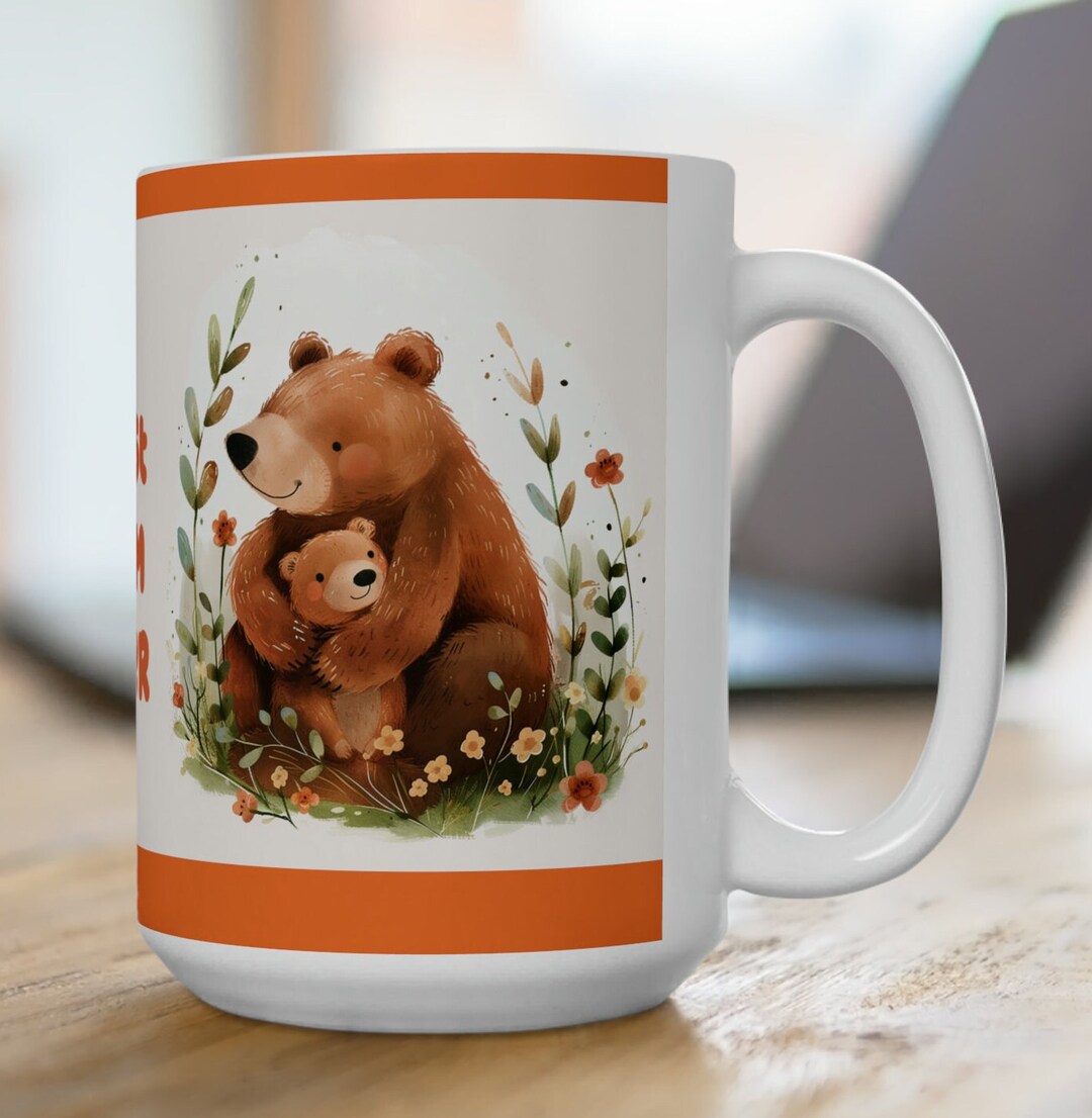 Best Mom Ever, Mother, Mama, Gift, Present, Large Cup, Coffee, Tea, Hot ...