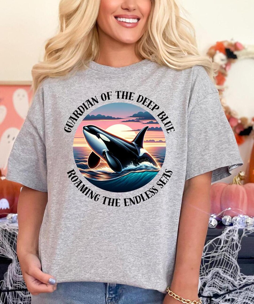 Orca Whale Tee Shirt, Orca Shirt, Beach Shirt, Ocean Lover, Gifting for ...