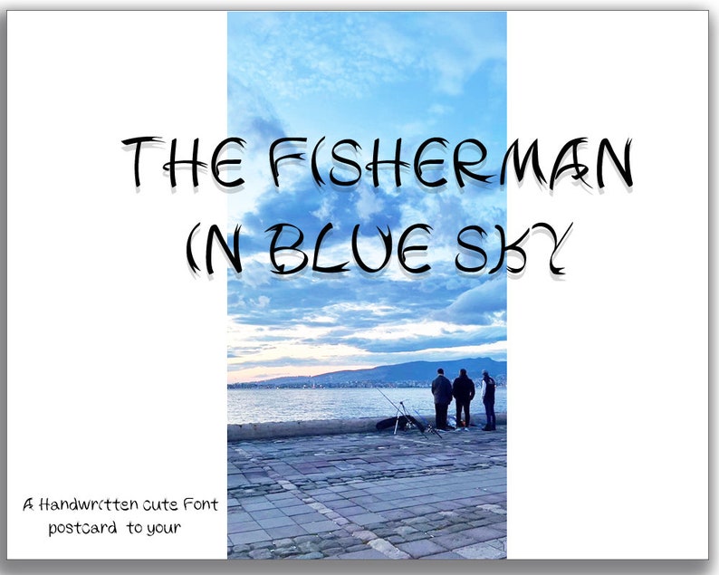 Fish Tail Font, Handwritten Font, Logo Font, Procreat Font ,modern Font ...