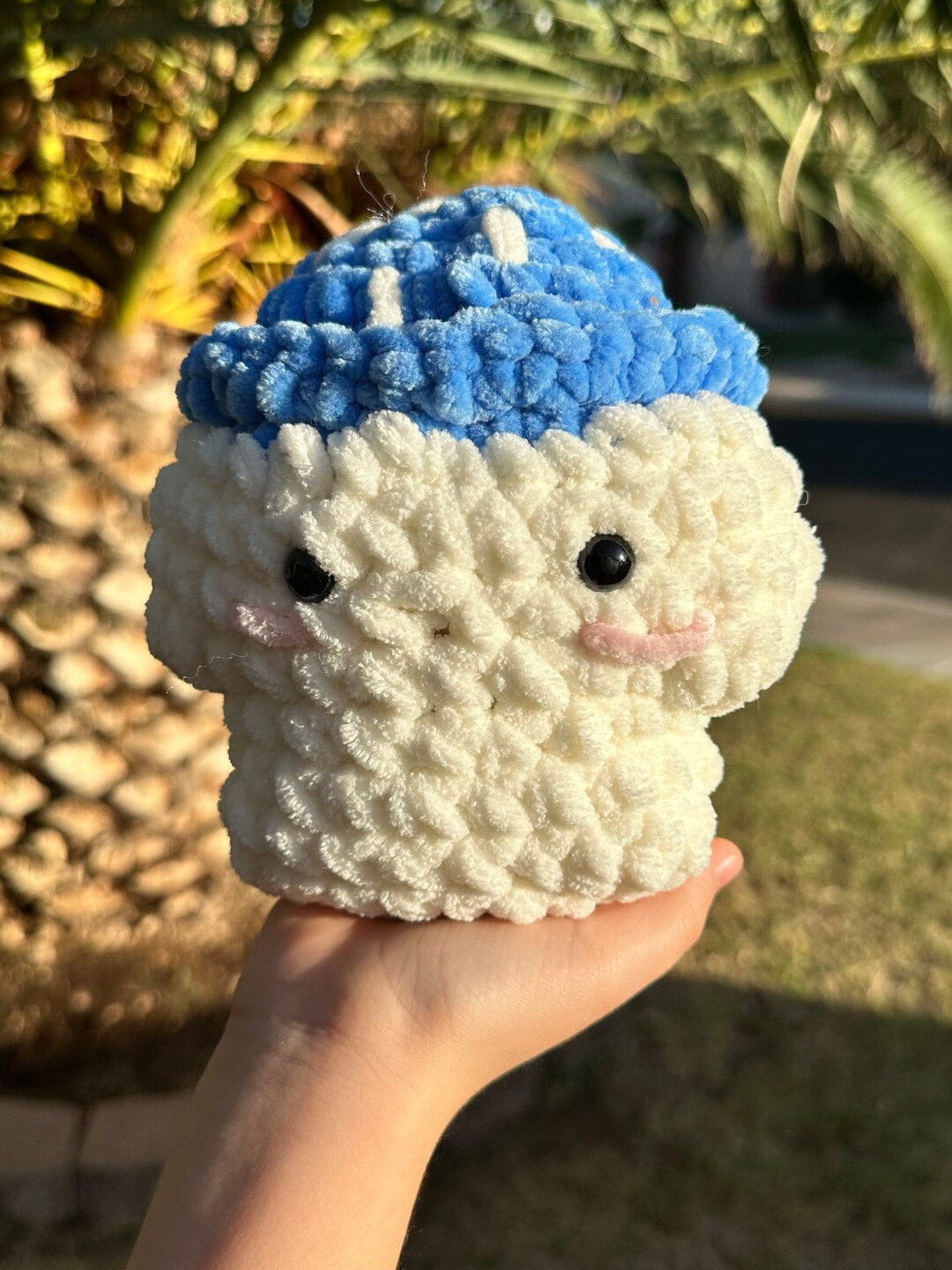 Grumpy the Mushroom Plushie - Etsy