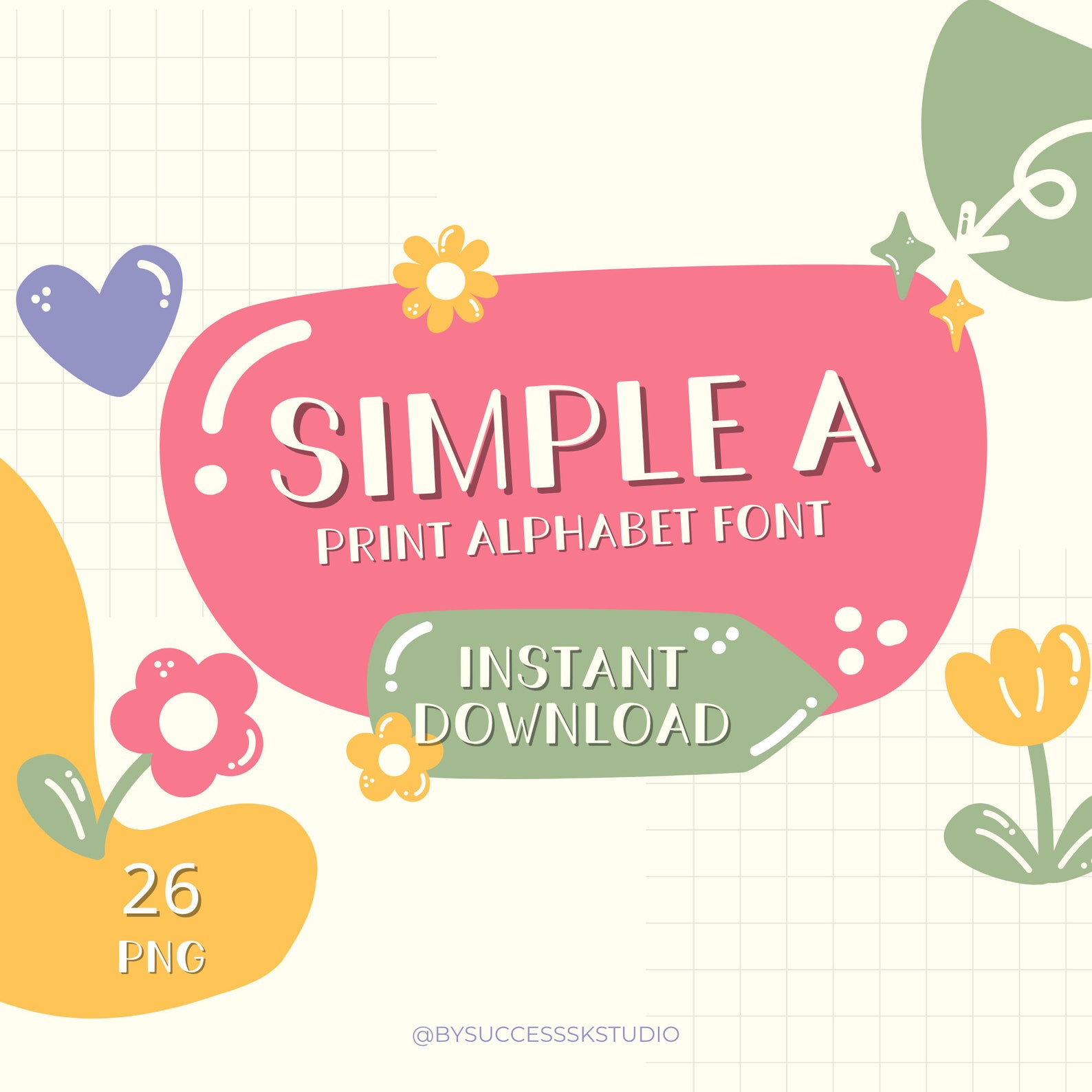 26 Simple Letters Print PNG, Doodle Alphabet PNG, Alphabet Letters PNG ...
