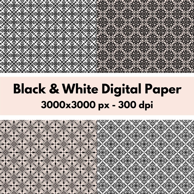 16 Zentangle Patterns Templates, Seamless Patterns, Digital Download ...