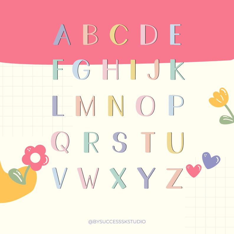 26 Simple Letters Print SVG, Doodle Alphabet SVG, Alphabet Letters SVG ...