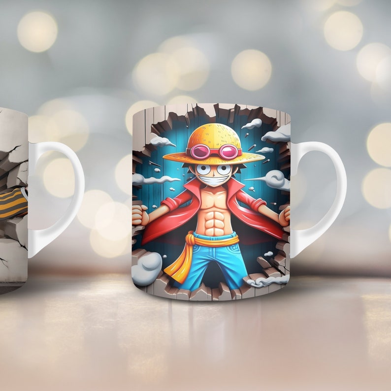 20 Mug Wrap Design, Anime Sublimation Design, Sublimation Template ...