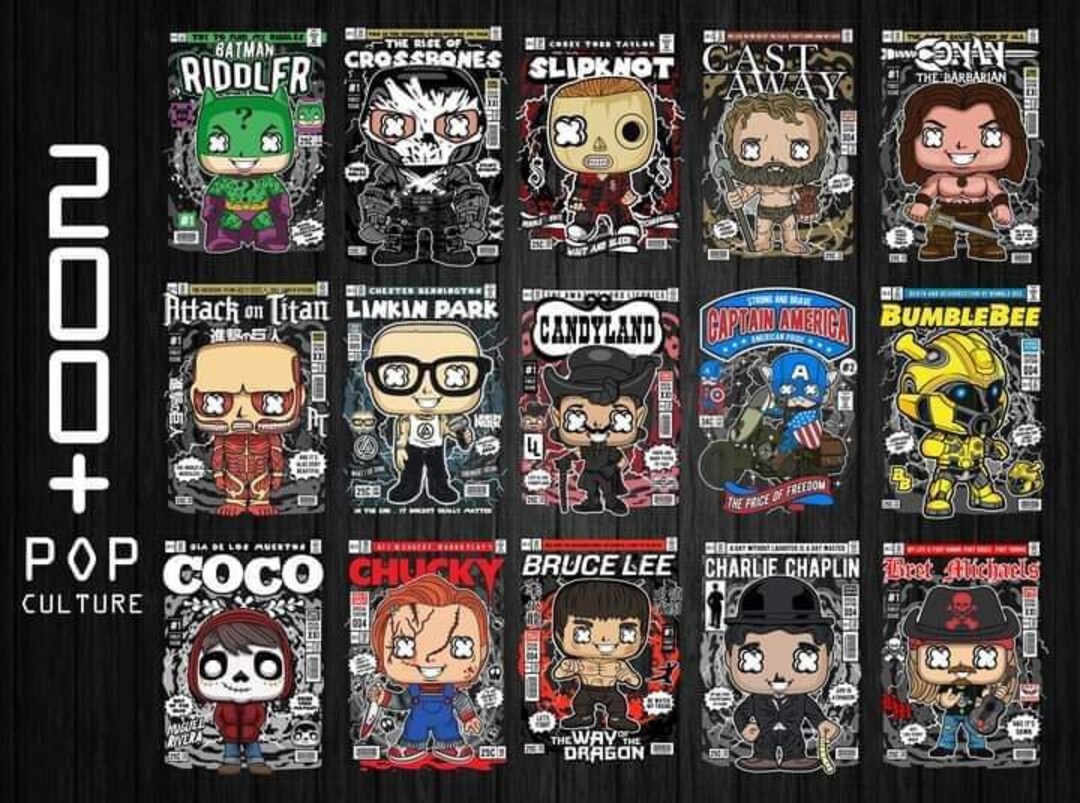 Pop Culture Bundle of Clip Art and Image Files Designs for - Etsy Australia