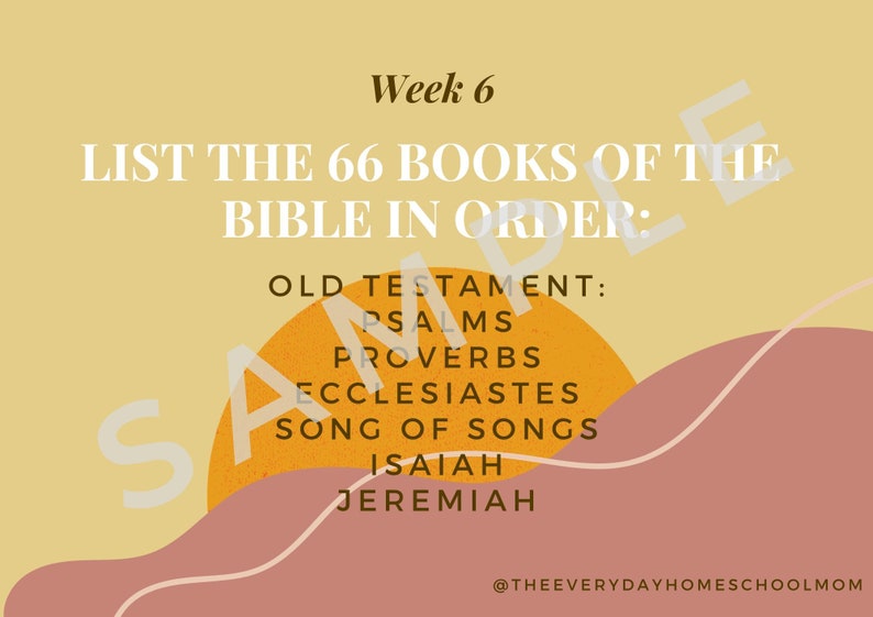 CC Cycle 3 Bible Flashcards Printable Memory Work Foundations ...