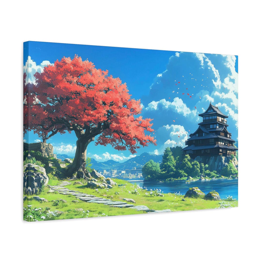 Japan Wall Art - MINAMO SHIRO - Anime Art Homedecor - Canvas Print Wall ...